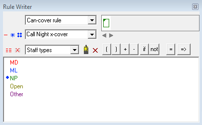 Can-cover rule – Amion